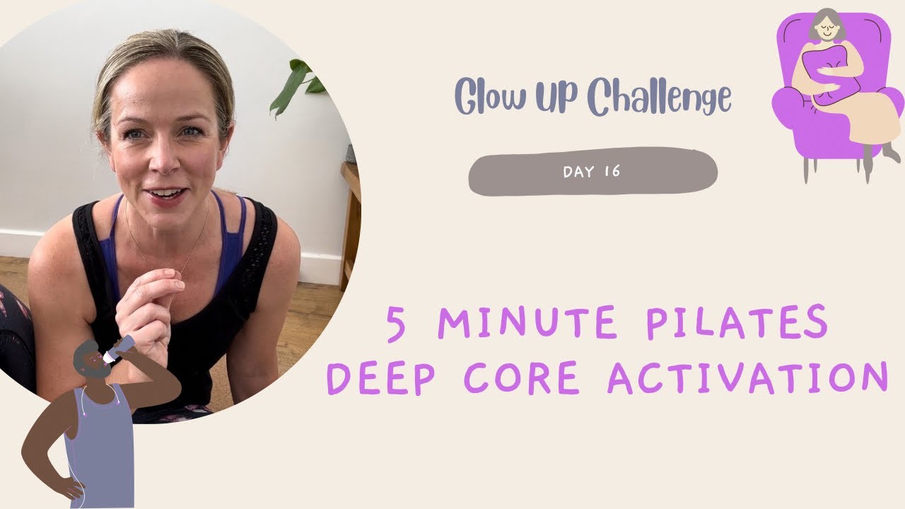 5 MINUTE PILATES DEEP CORE ACTIVATION | ABS WORKOUT (PILATES GLOW UP ...