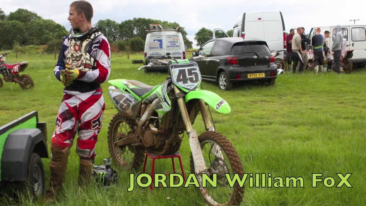 Jordan Fox Race Preparation at Weedon MX June 2012 - YouTube