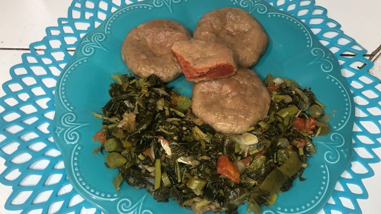 Beetroot Dumpling With Callaloo & Salfish ||Delicious Vegan Recipes ...