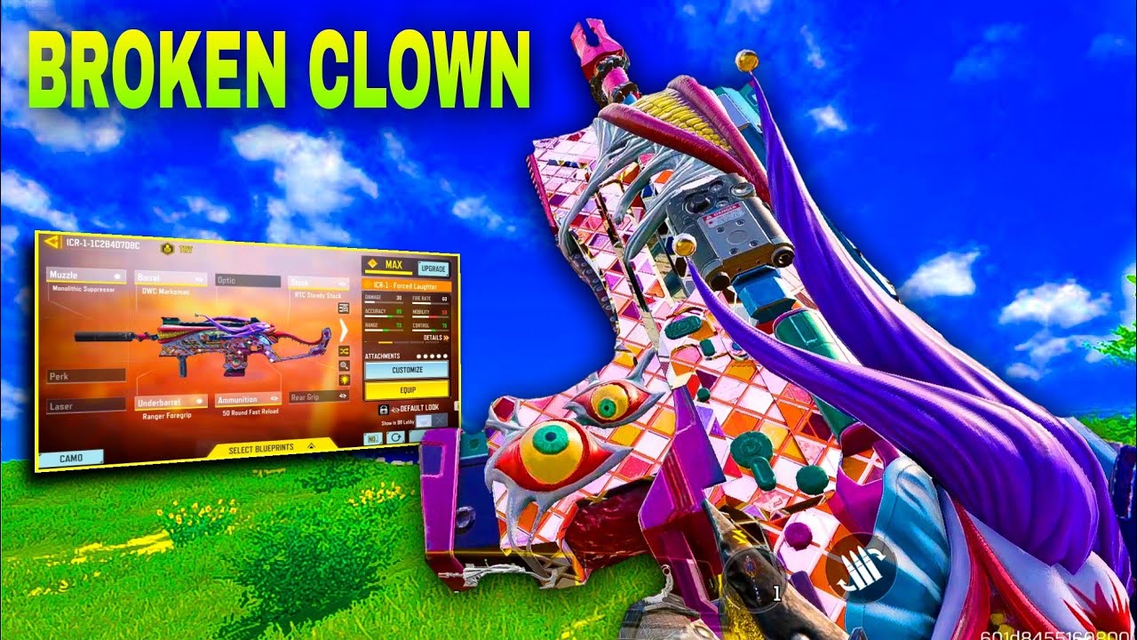 I USED THE MOST STABLE LEGENDARY CLOWN ICR IN COD MOBILE - YouTube