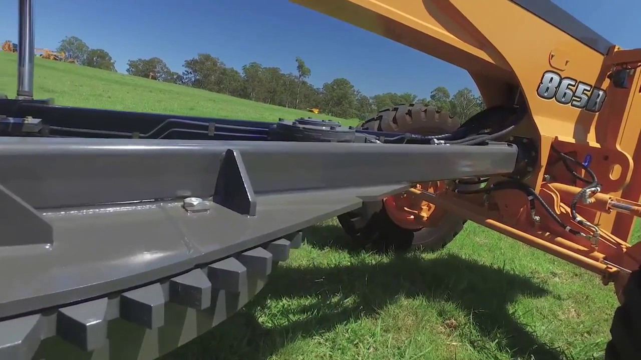 Motoniveladora CASE 865B VHP - YouTube