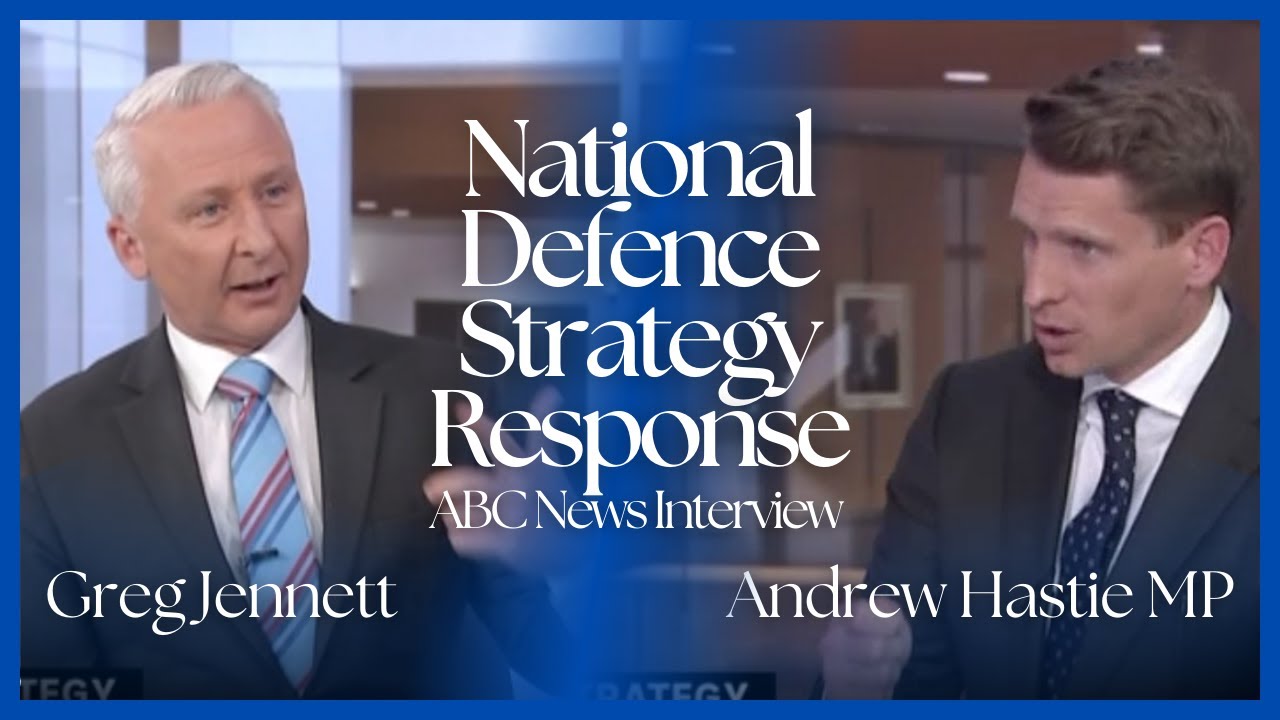 National Defence Strategy Response: ABC News Interview - YouTube