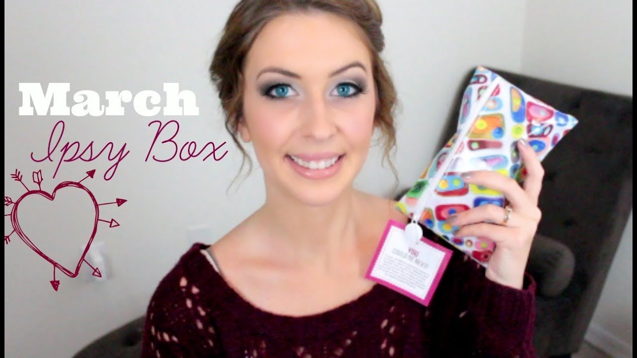 Unboxing: Ipsy Box March 2014 | spreadinsunshine15 - YouTube