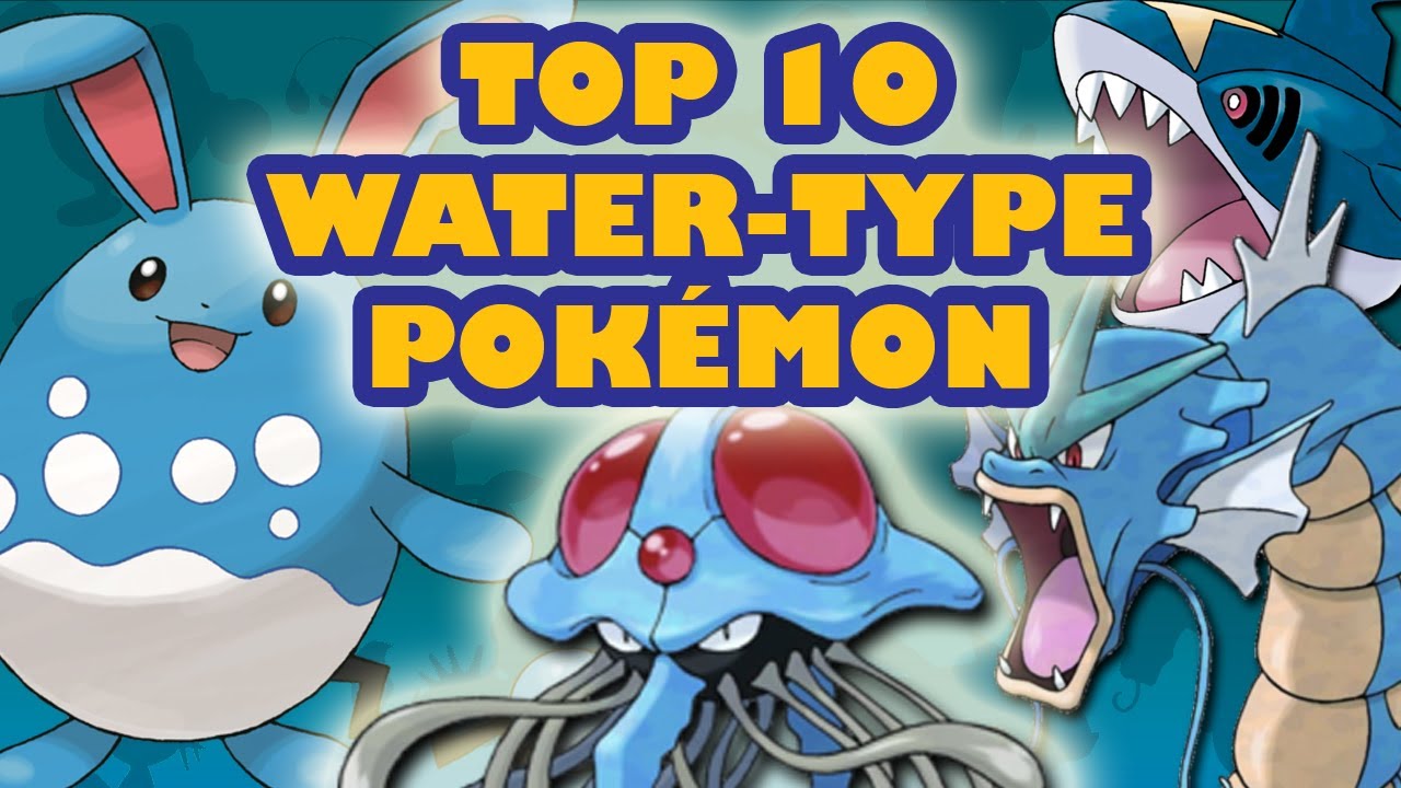 Pokémon Go - Top 10 Water Type Pokemons | Pokemon Go Gen 1 Pokemons ...