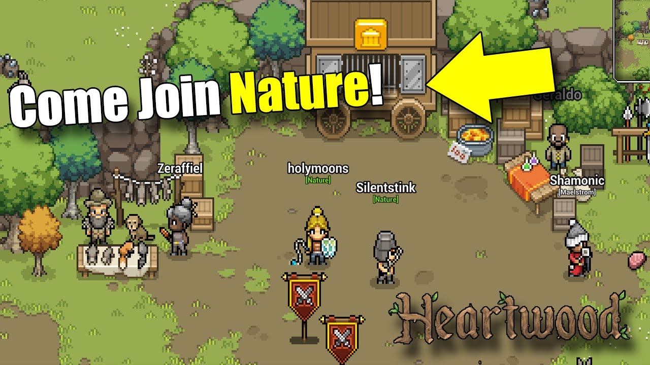 Heartwood Online - Come Join The New Guild Nature! - YouTube