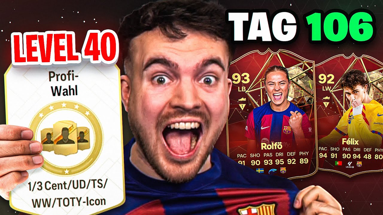 LEVEL 40 ICON PICK! WAS ERREICHT man in EA FC 24 ohne FC POINTS? TAG 106 🥼🧐🧪(Experiment) - YouTube