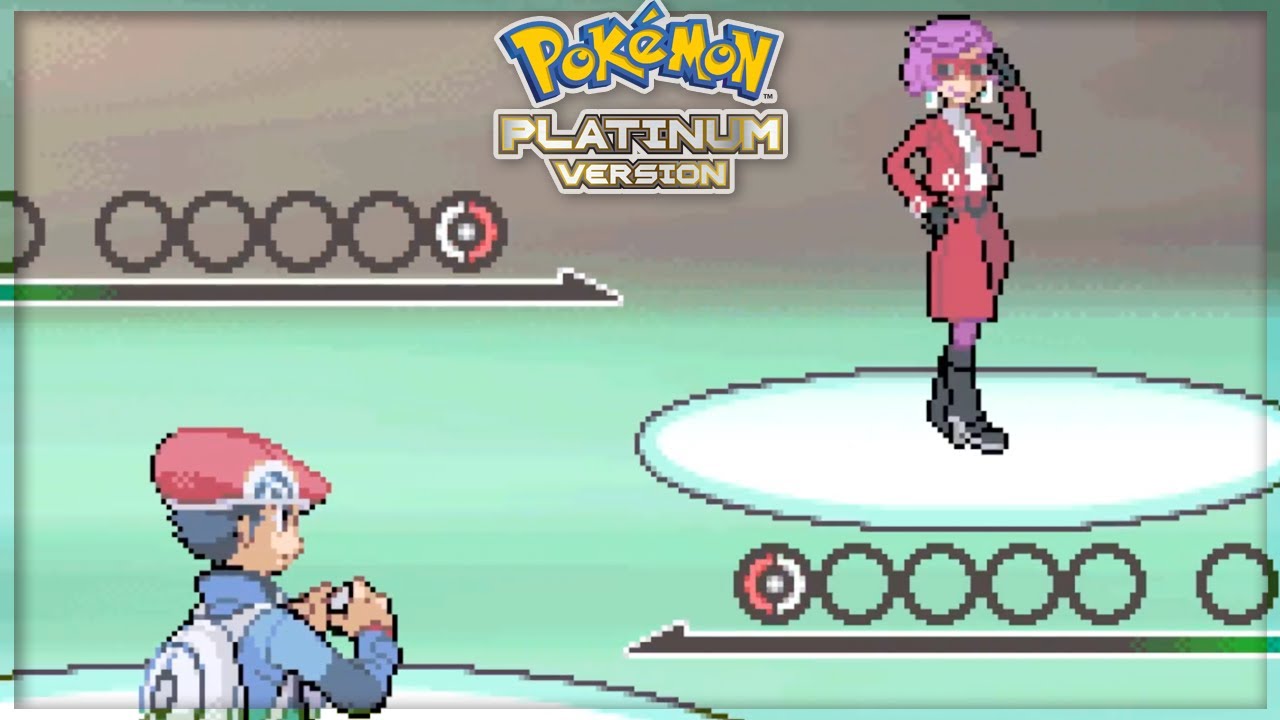 Pokémon Platinum - Battle Hall Frontier Brain Argenta! (Silver Symbol ...