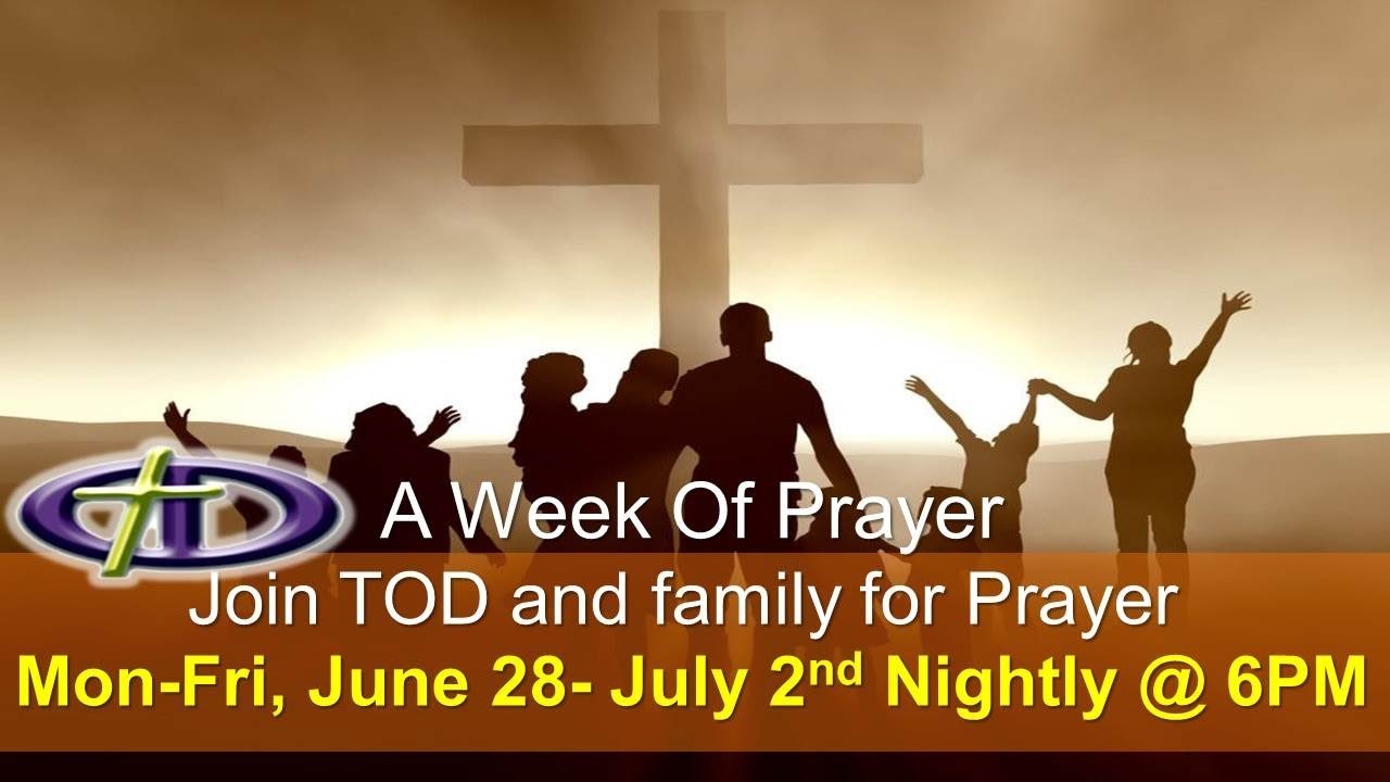 6PM Prayer | Friday, July 2, 2021 - YouTube
