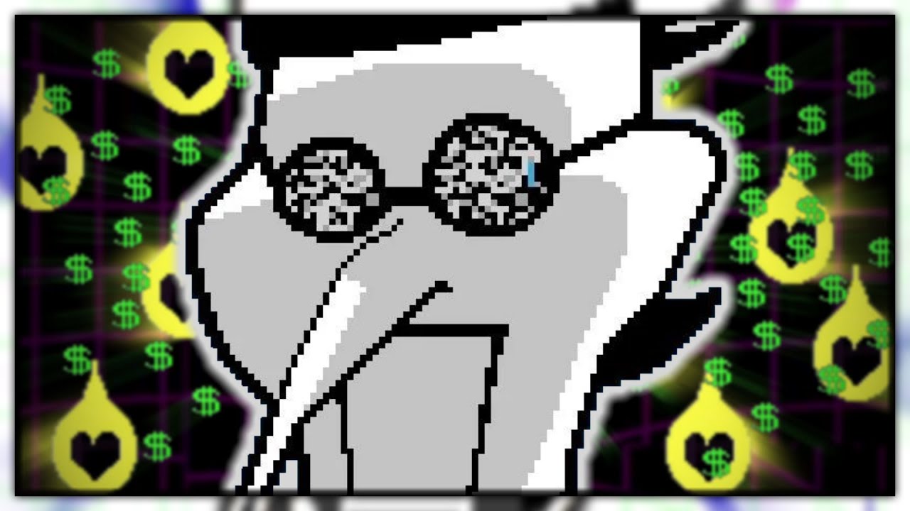 Collecting KROMER as Spamton from DELTARUNE - YouTube