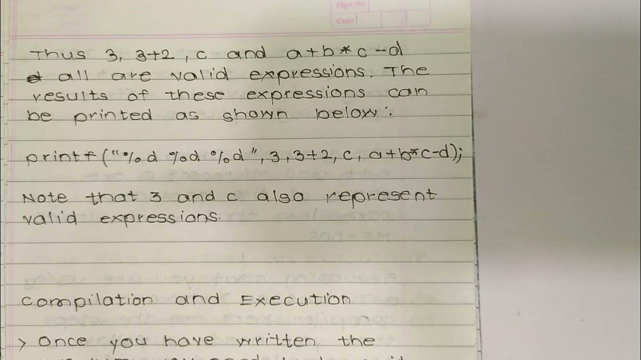 #video 12 # C programming (compilation and execution) - YouTube