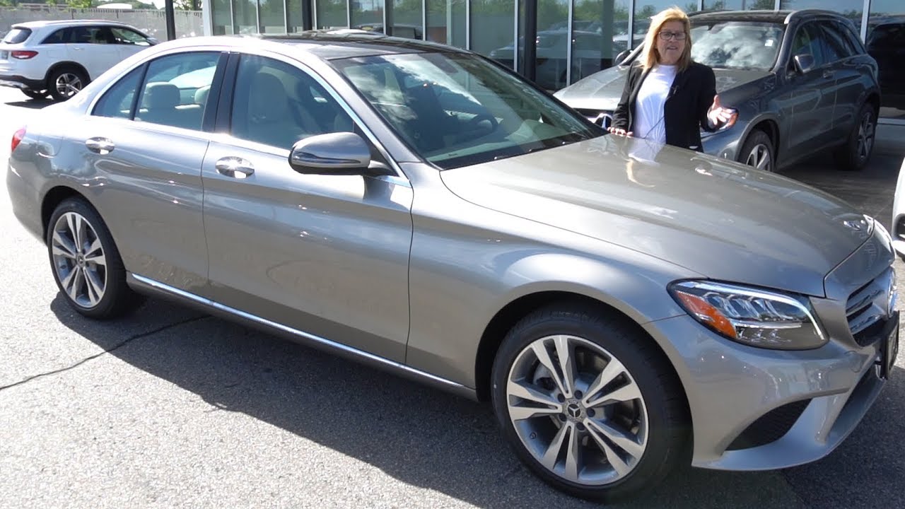 2019 Mercedes-Benz C300 4MATIC tour with Debra - YouTube