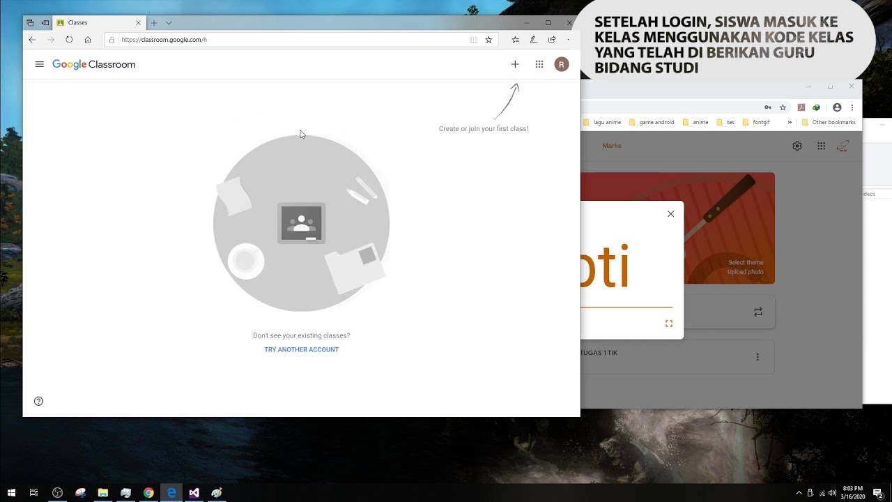 tutorial google classroom - YouTube