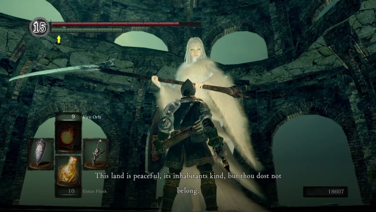 Dark Souls™_ 27_Princess Dusk of Oolicile_Defeating The Hydra _Darkroot ...