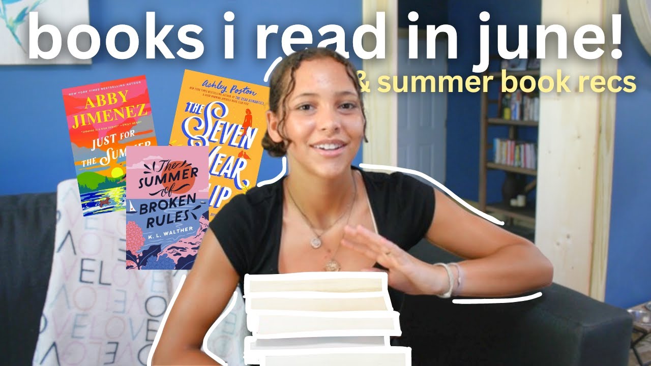 every book i read in june 📖 *monthly reading wrap up* - YouTube