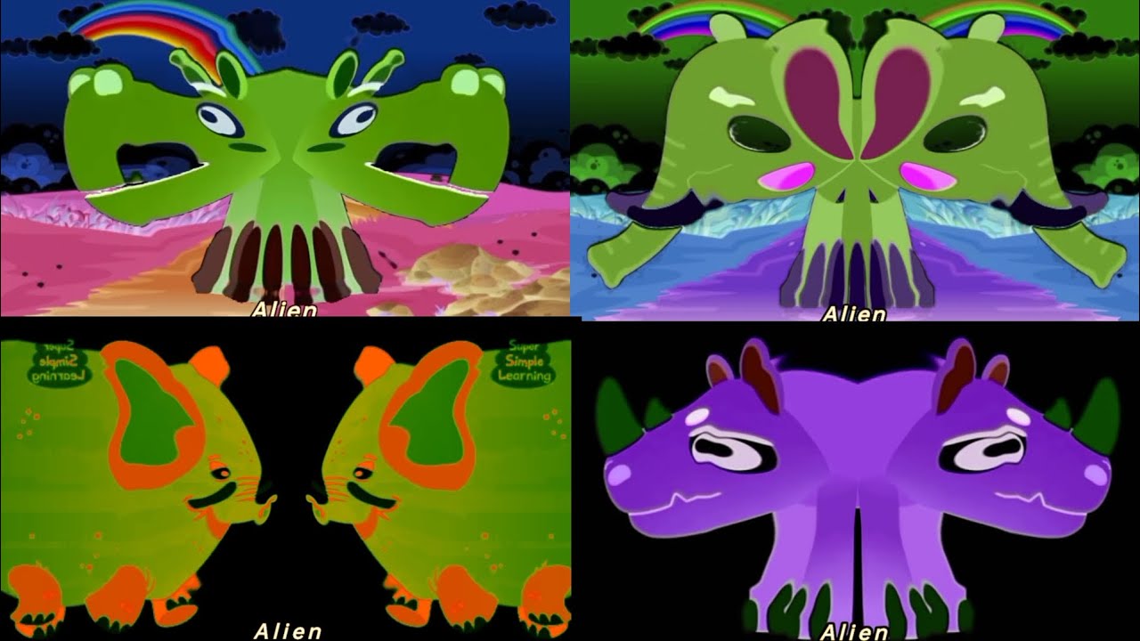 ALL ALIEN EFFECTS COMPILATION || HDD REVISE || HICKORY DICKORY DOCK ...