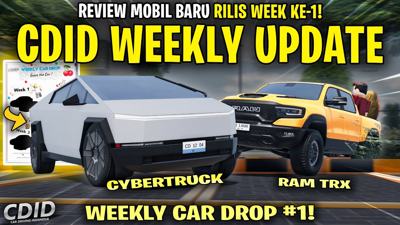 REVIEW MOBIL BARU WEEKLY CDID UPDATE V2.1 ! TESLA CYBERTRUCK dan DODGE ...