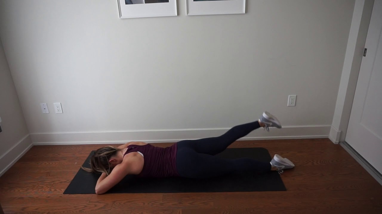 Prone Leg Lifts - YouTube