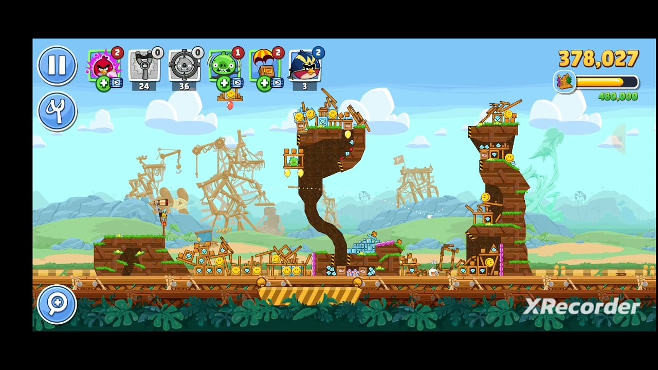Angry Birds Friends _ Blues' Tallest Tower (17/July/2024) - YouTube