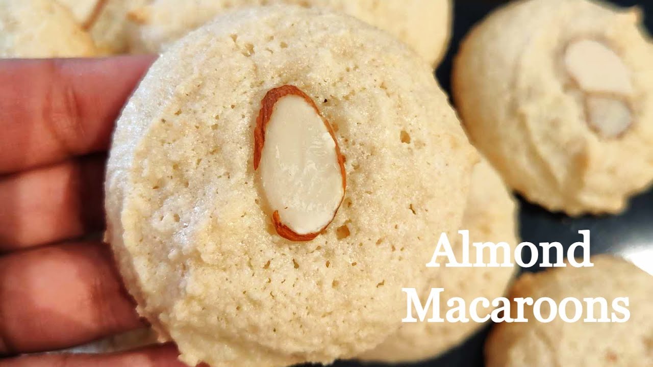 Almond Macaroons | Gluten-Free Recipe | Almond Cookies | Almond Flour ...