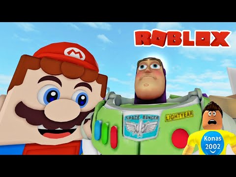 ROBLOX BUZZ AND LEGO MARIO ! || Roblox Gameplay || Konas2002 - YouTube