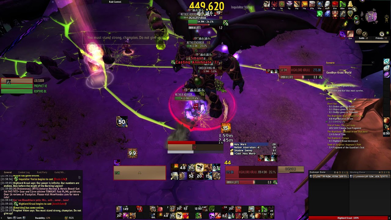 Mage Tower - Protection Warrior - YouTube