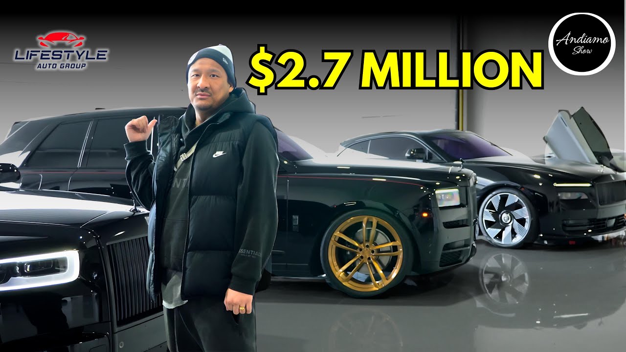$2.7 Million Car Collection REVEALED - YouTube
