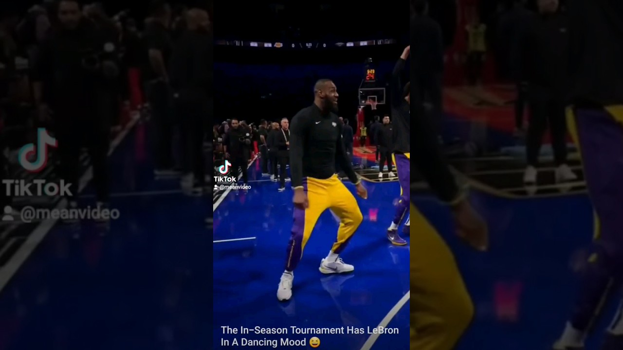 Labron james in dance mode - YouTube