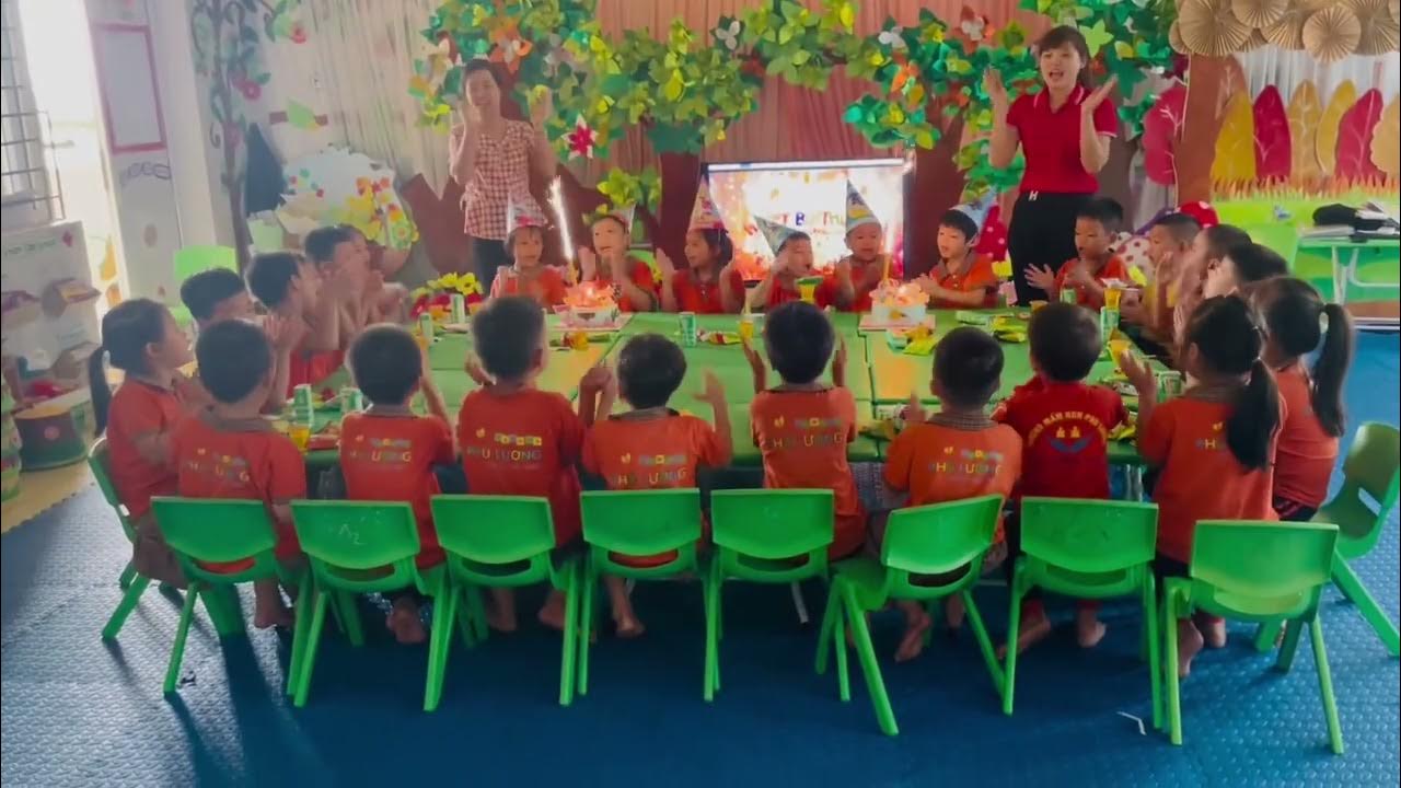 Chúc mừng sinh nhật các bạn SN T8,T9,T10 lớp 5TA3- MNPL - YouTube