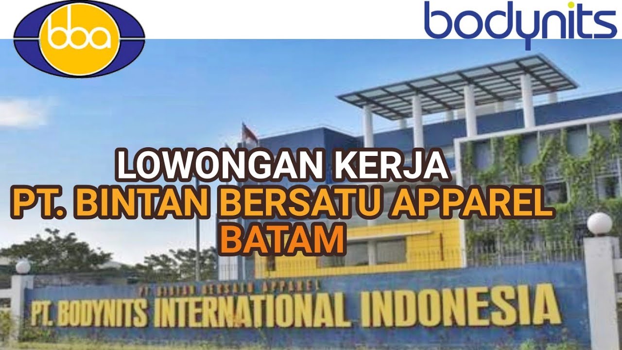 Loker Asisten Produksi dan Operator Batam hari ini PT Bintan Bersatu ...