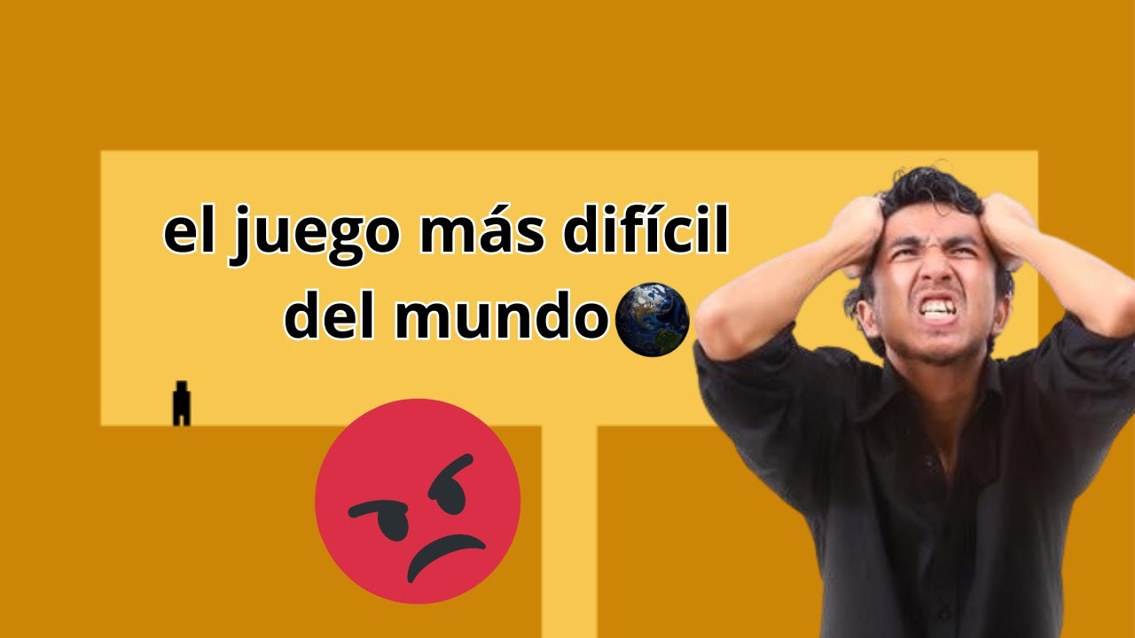 el juego mas dificil del mundo.😨 - YouTube