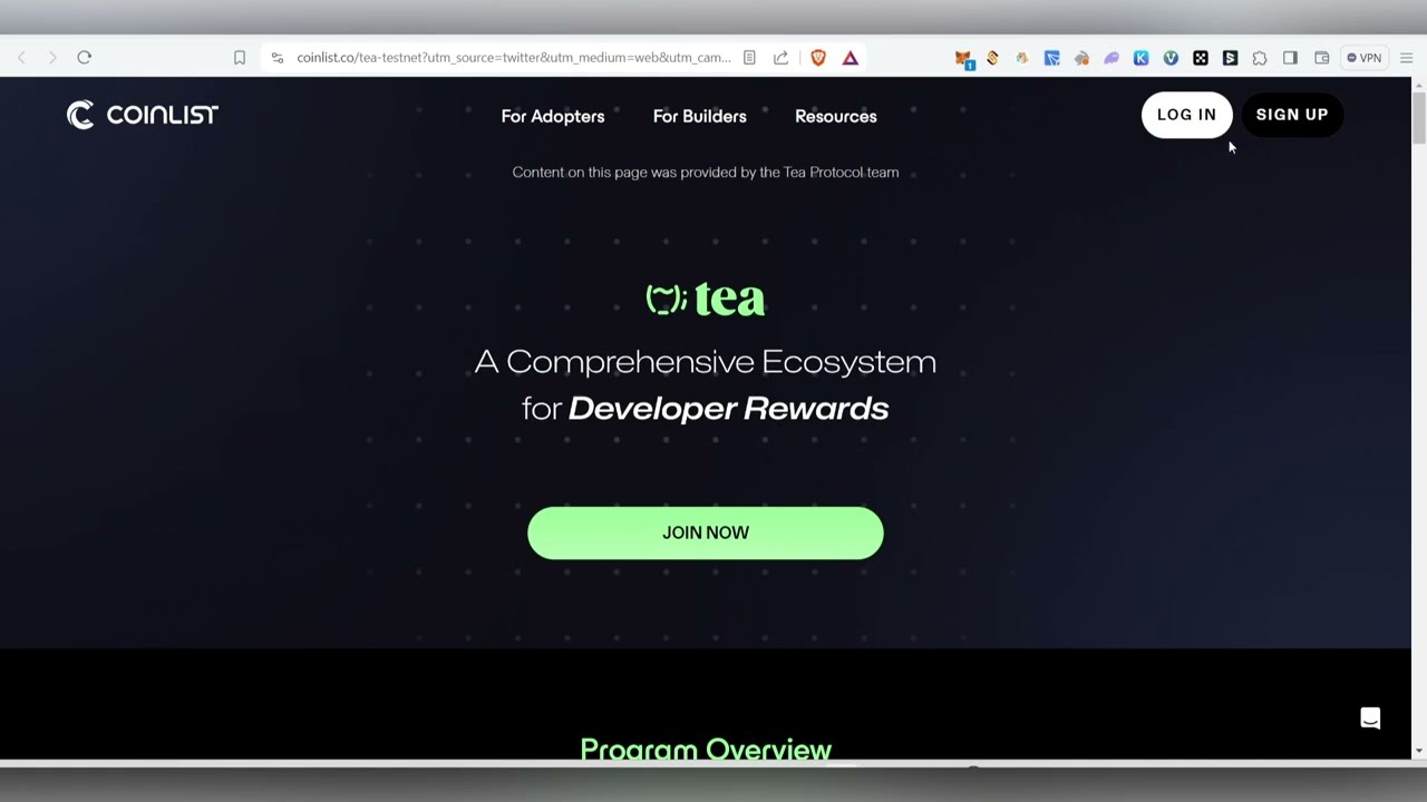 🪂$1000+ Tea Protocol Airdrop - Binance listing Tea Protocol ? |Step by Step Process In Tamil ...