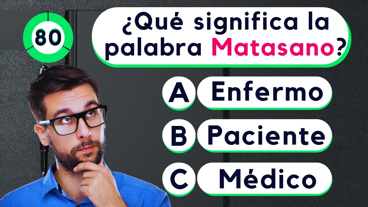 Examen de Vocabulario ¿Respondiste las 80 preguntas? - YouTube