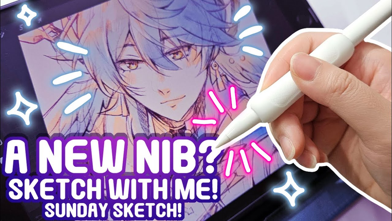 New Pen Nibs? | Sketch With Me! - YouTube