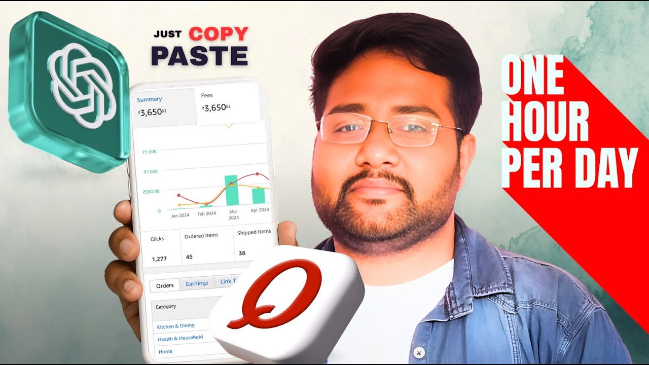 How I Make ₹500/Day Amazon Affiliate + Quora + ChatGPT tho (Na Strategy ...