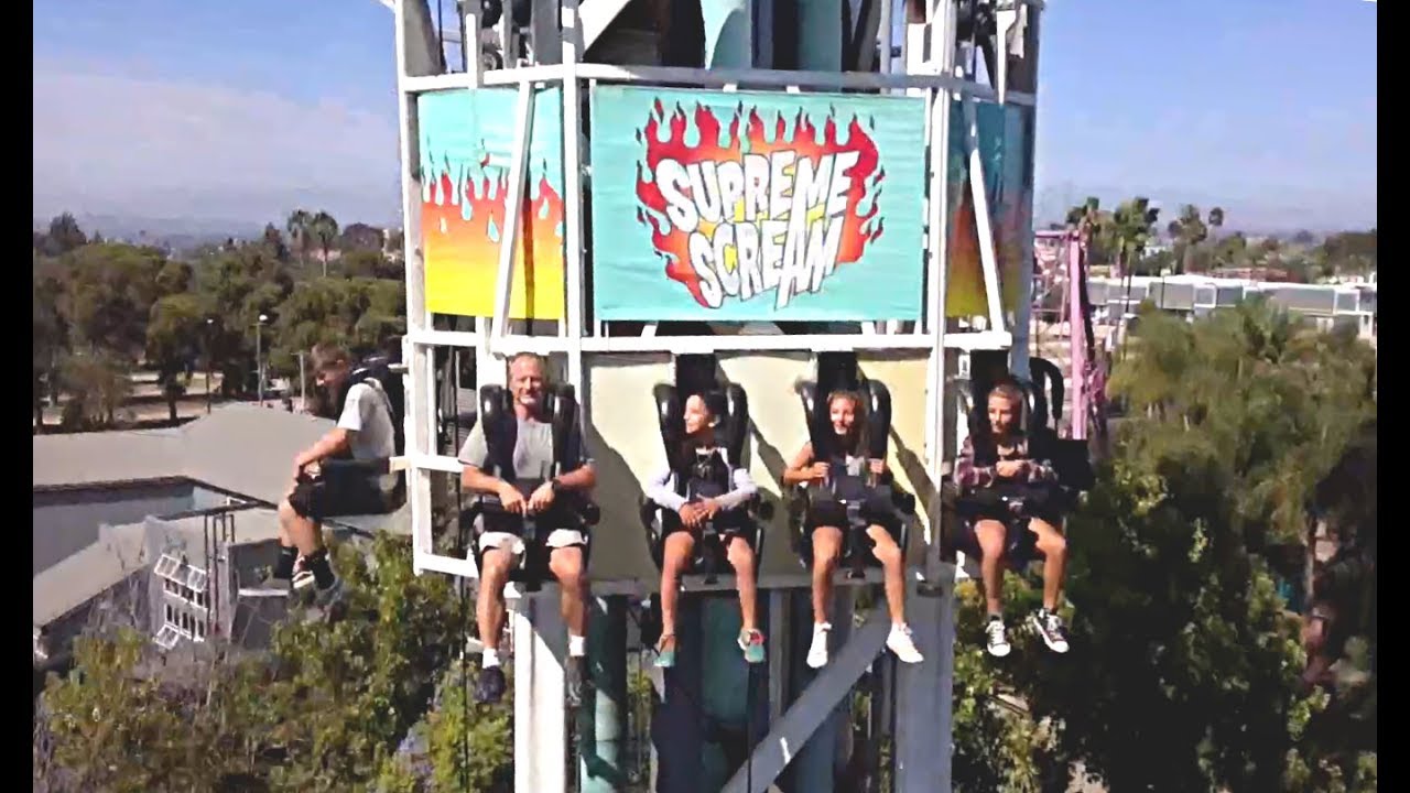 Supreme Scream (HD POV) - Knott's Berry Farm - YouTube