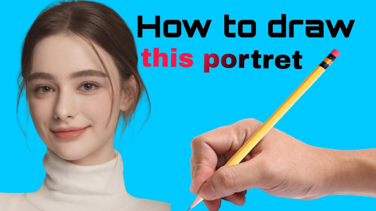 How To Draw This Portret Part 1 Pencil Sketch How To Draw Reference ...