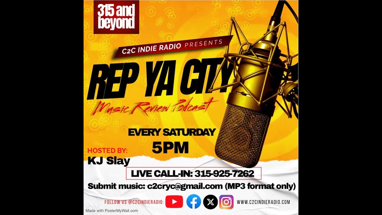 Rep Ya City Ep28 S3 w/ @Kj Slay #indiemusic #musicvideo #c2cindieradio ...