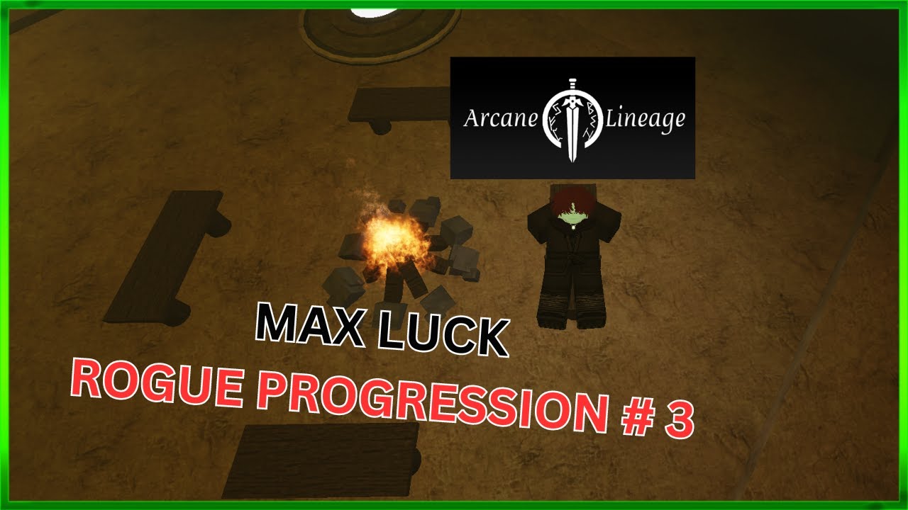 MAX LUCK ROGUE PROGRESSION #3 (Arcane Lineage) - YouTube
