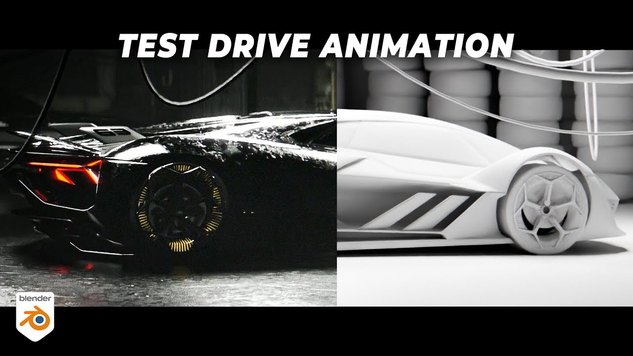 TEST DRIVE - Blender Animation With SFX - YouTube
