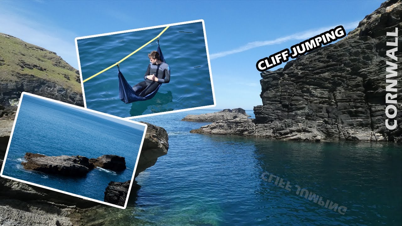 Cliff Jumping Cornwall - YouTube