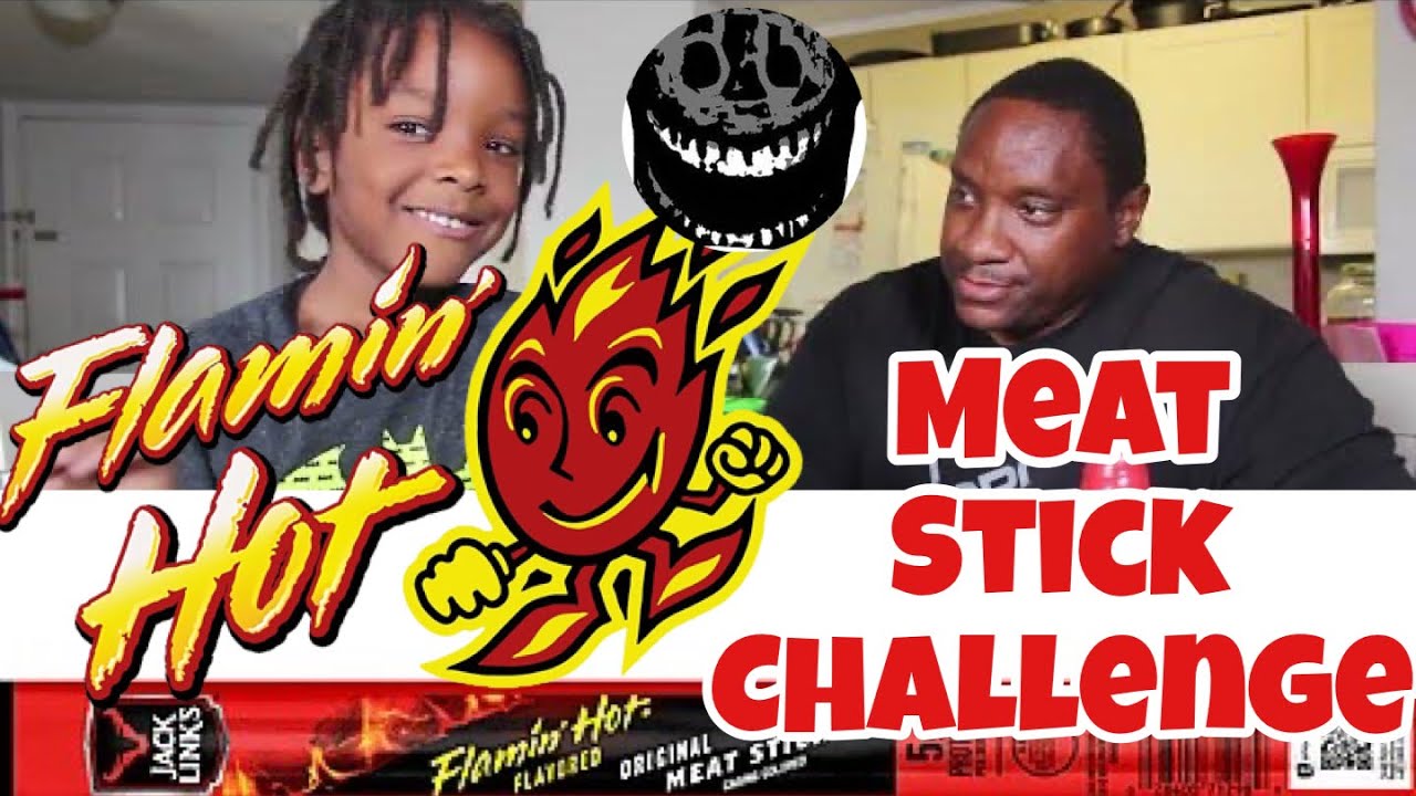 Flaming Hot Meat Stick challege - YouTube