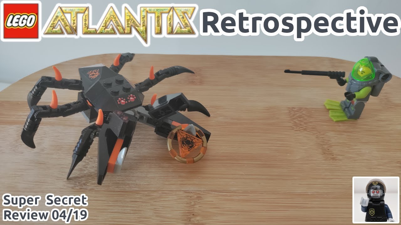 LEGO review 8056: Monster Crab Clash (2010, Atlantis - 1st wave) 🔎 ...