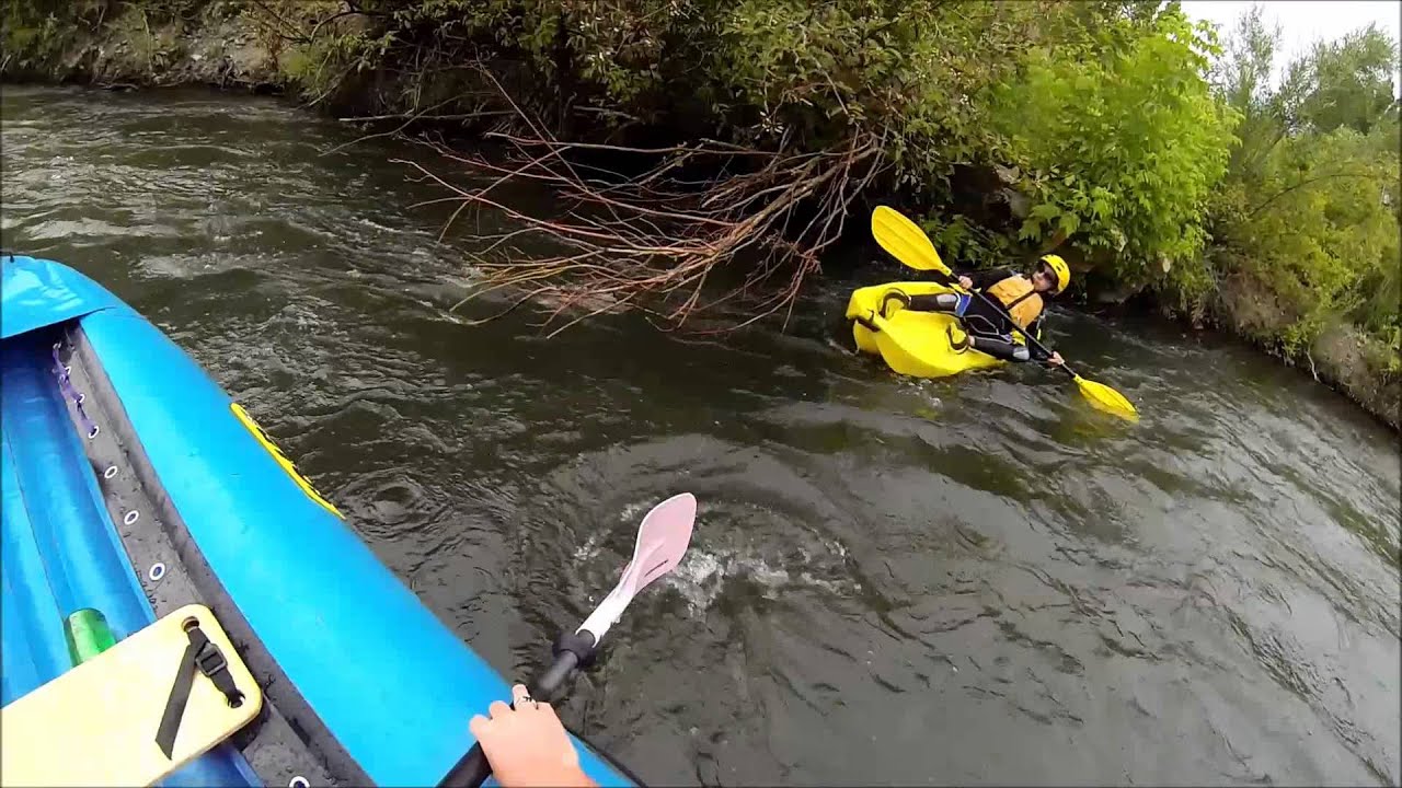 Kayaking Provo river for the first time - YouTube