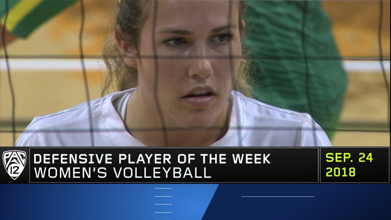 Oregon's Lindsey Vander Weide nabs Pac-12 Women's Volleyball Defensive ...