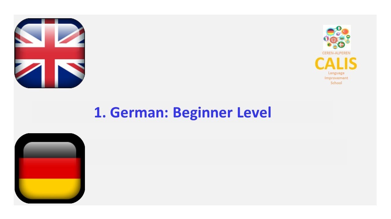 1. German Beginner Level, Speaking Practice Learning - YouTube