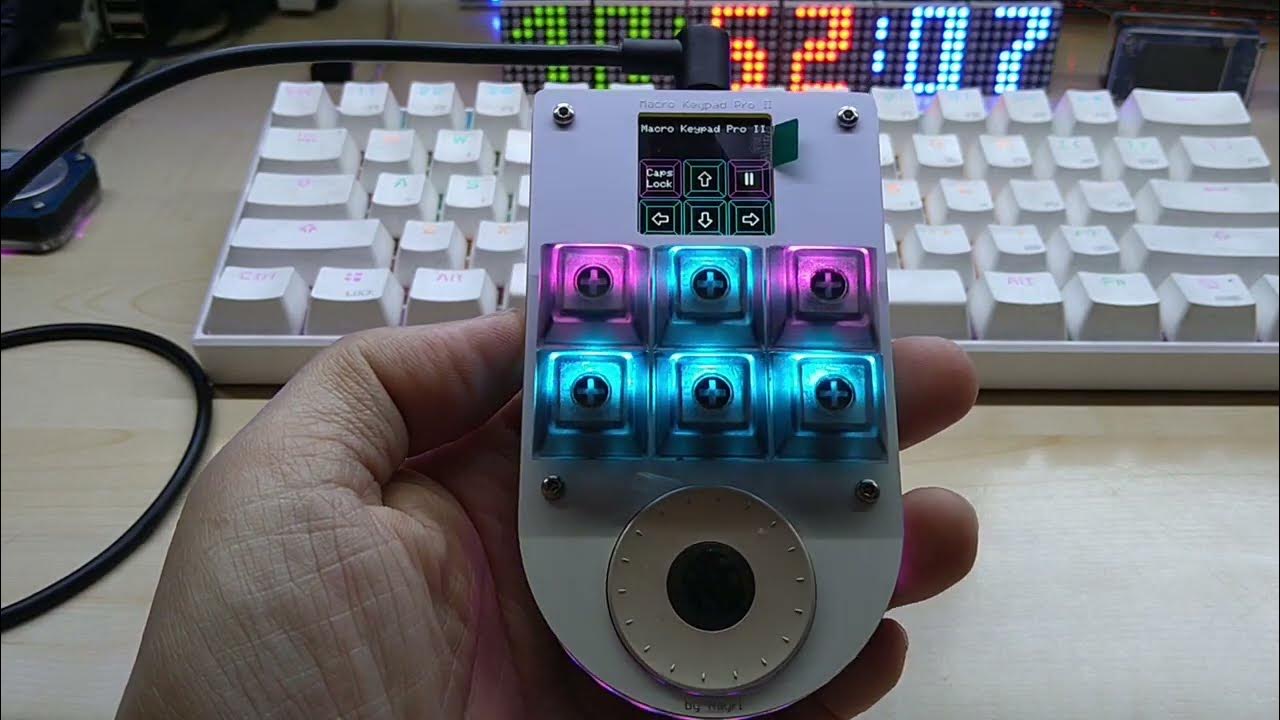 6 Key Macro Keypad by #Hayri #arduino #opensource #ESP32 #Banggood #PCBWay com - YouTube