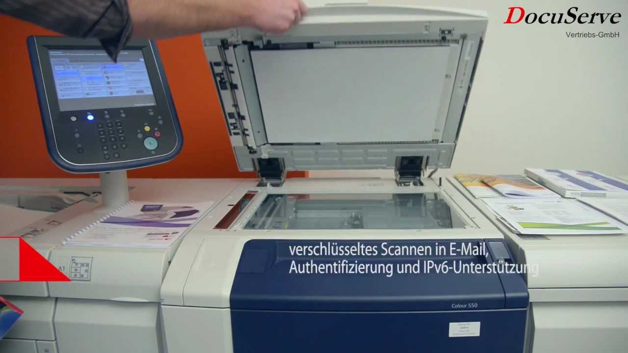 Xerox Color 550 / Docuserve Hauser Excursionen - YouTube