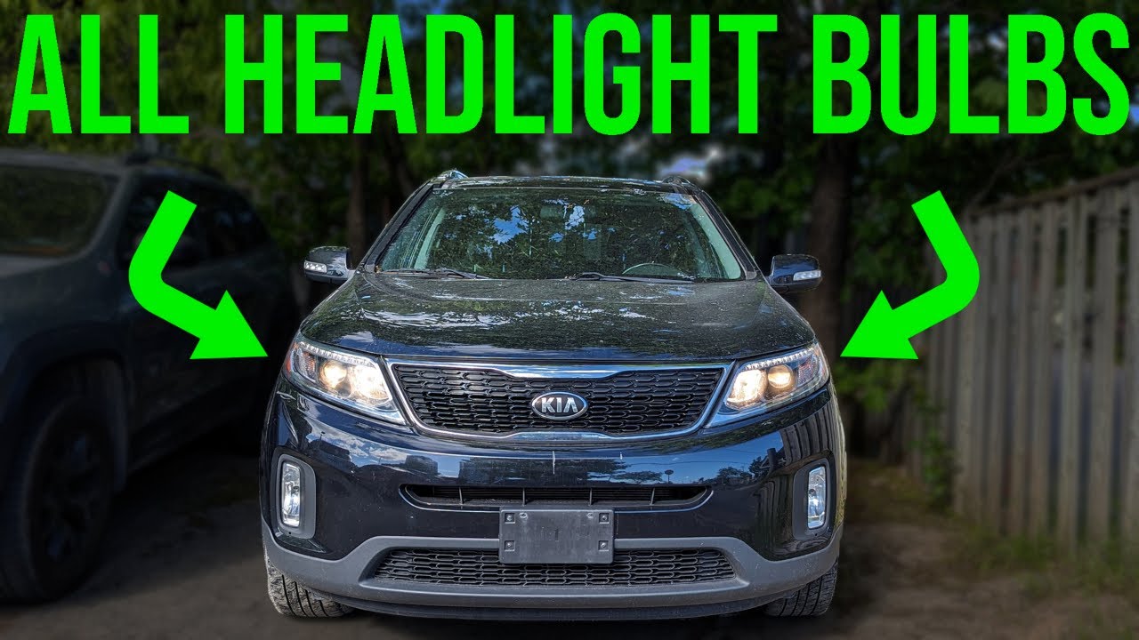 2011 Kia Sorento Headlight Bulb