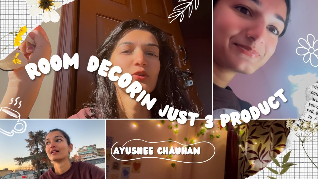 Room decor || starting from ₹95 || Ayushee Chauhan || - YouTube
