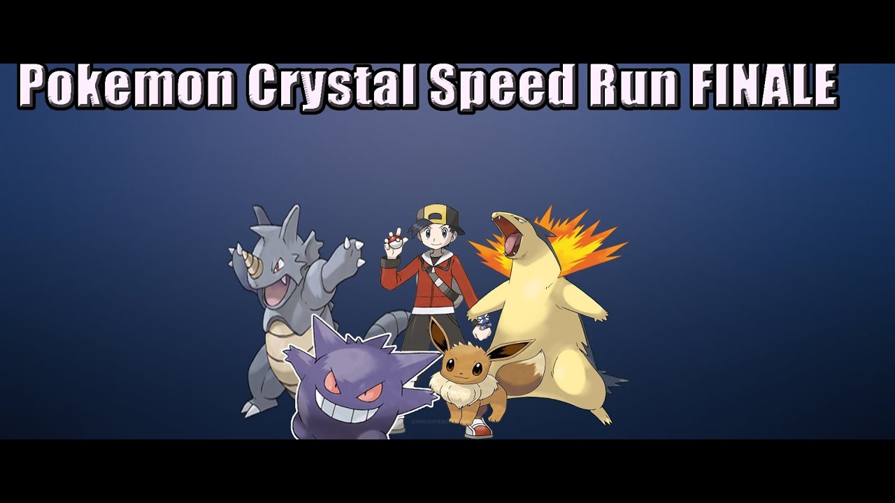 Pokemon Crystal Speed Run JOHTO FINALE - YouTube